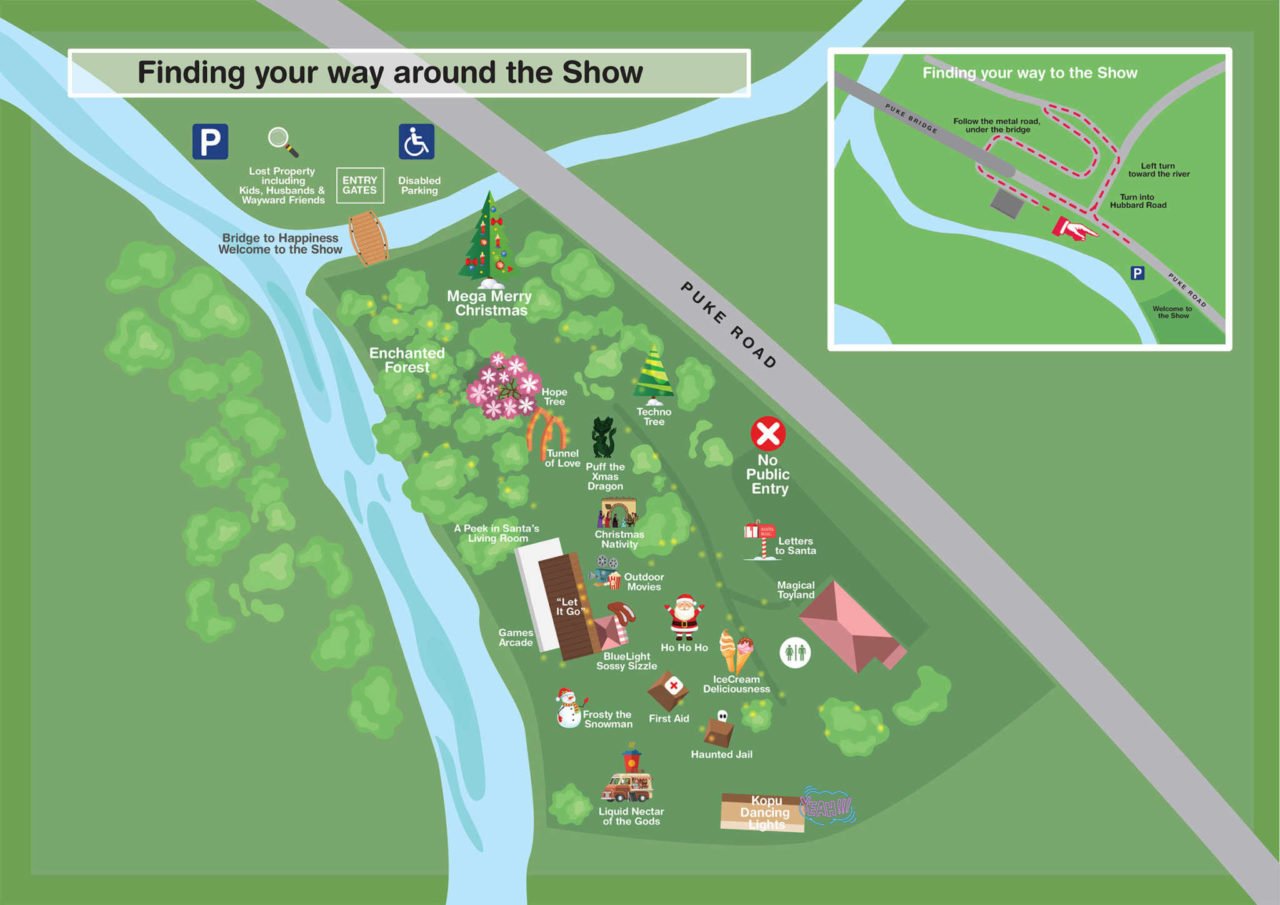 Paeroa Christmas Light Show | Historical Maritime Park and Museum